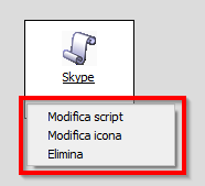 Configurazione del desktop e delle icone - Ready Pro - Manuale utente