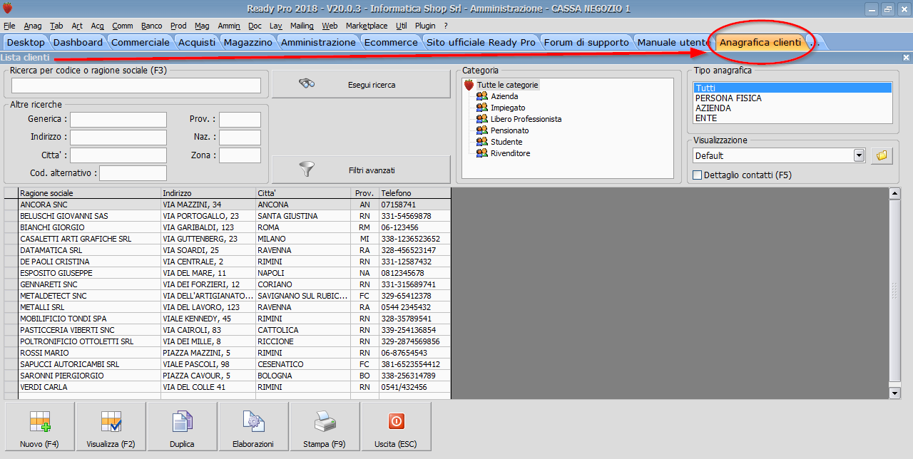 Avviare più procedure in aree di lavoro separate del desktop avanzato ...