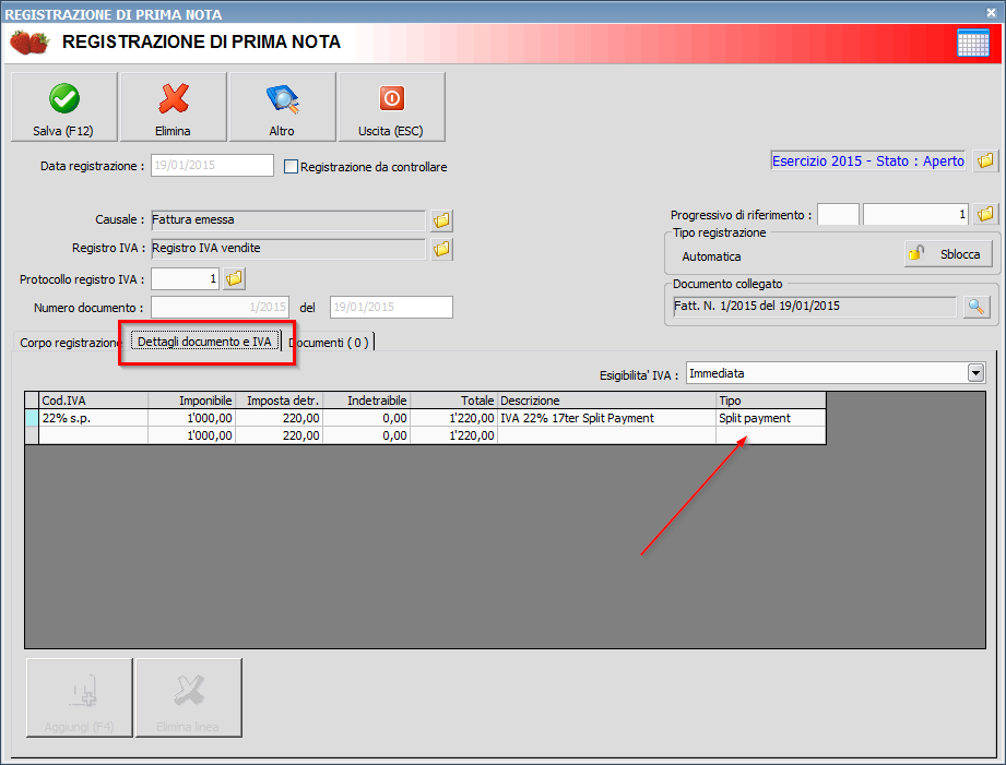 Contabilizzazione di fatture con IVA in Split Payment - Ready Pro ...