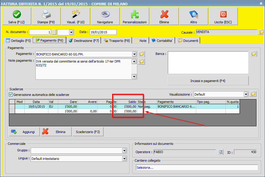 Contabilizzazione di fatture con IVA in Split Payment - Ready Pro ...