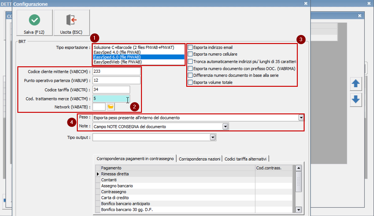 Installare i plugin vettori predefiniti BRT e SDA - Ready Pro - Manuale ...