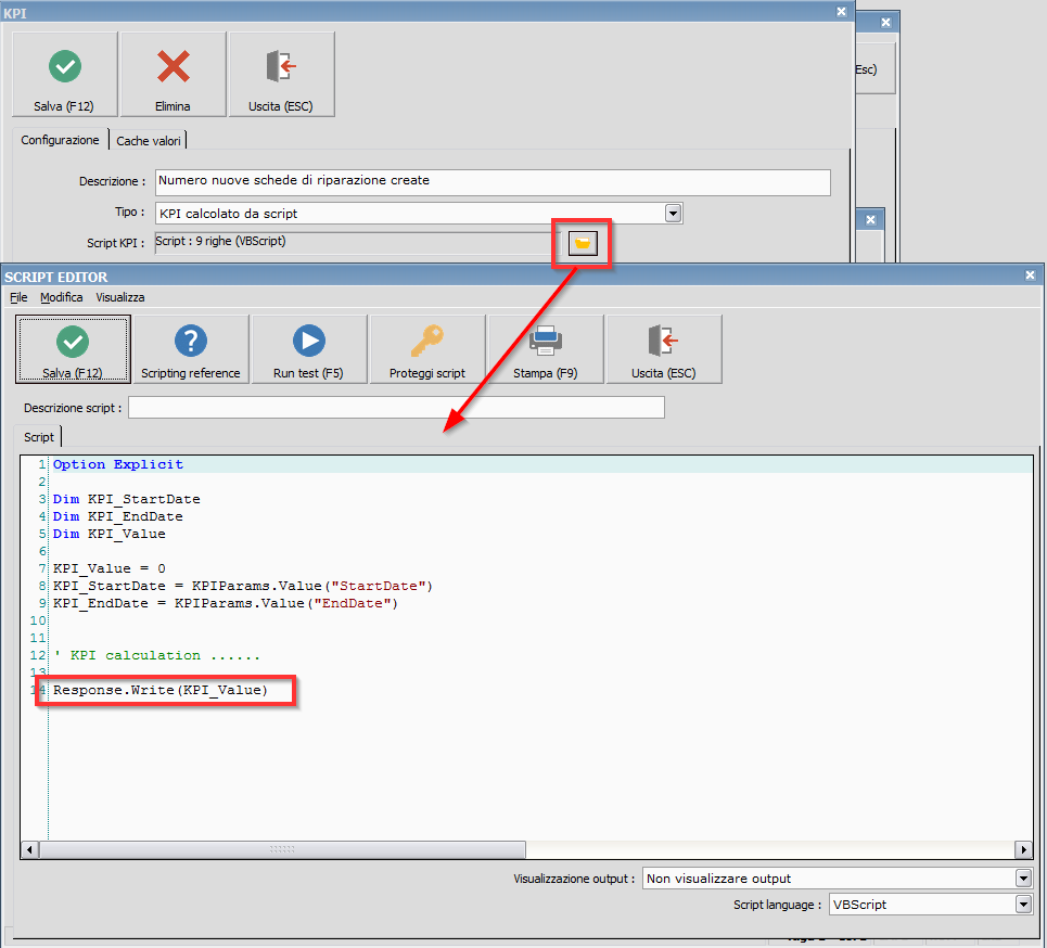 KPI – Key Performance Indicators - Ready Pro - Manuale utente