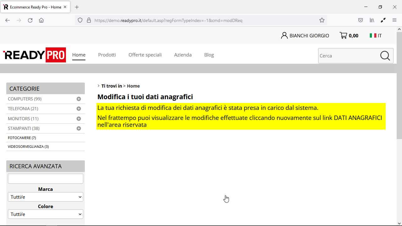 Personalizzare il modulo di riepilogo dati dell'utente registrato ...
